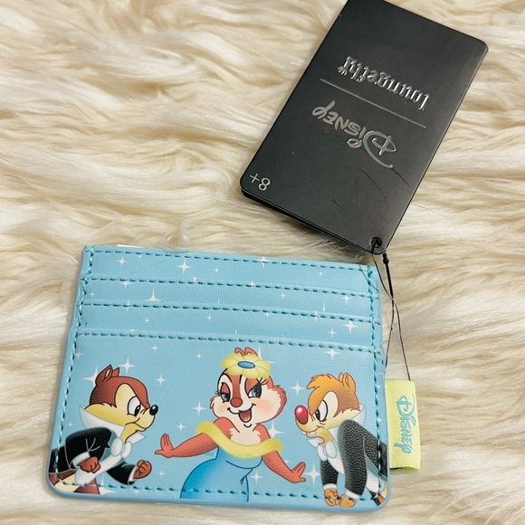 Loungefly | Accessories | Nwt Disney Loungefly Chip And Dale Cardholder ...
